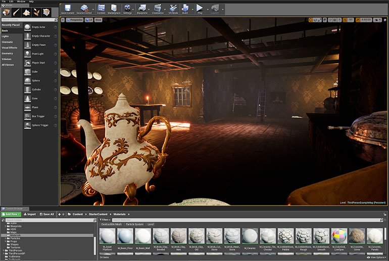 Turning Linear Content into Interactive Experiences at the SIGGRAPH 2017 VR Film Jam - Unreal Engine