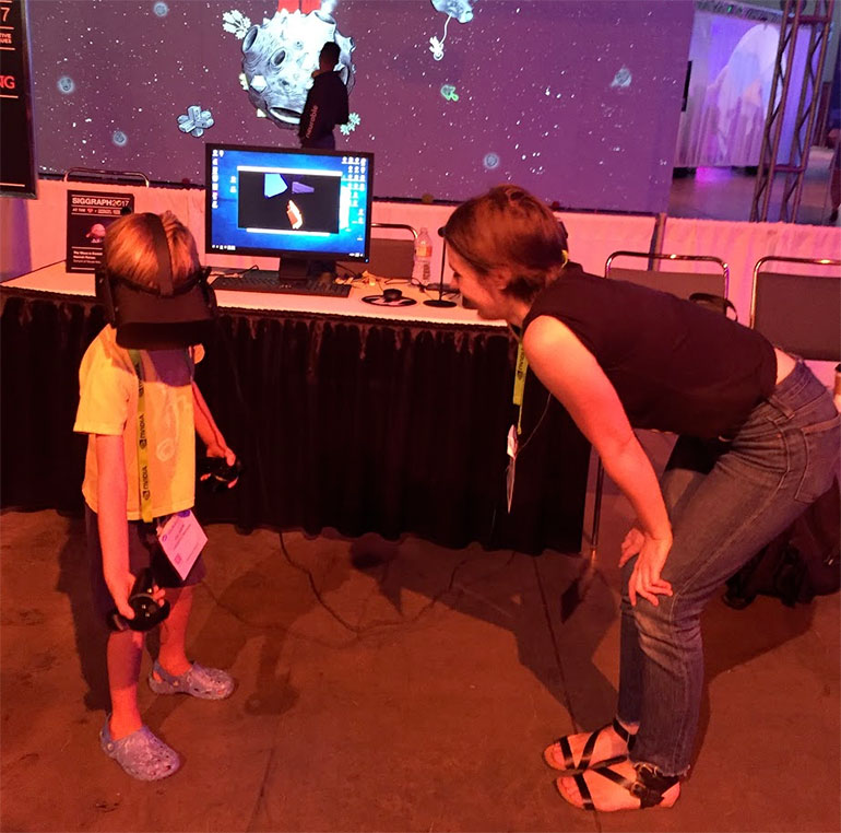 Turning Linear Content into Interactive Experiences at the SIGGRAPH 2017 VR Film Jam - Unreal Engine