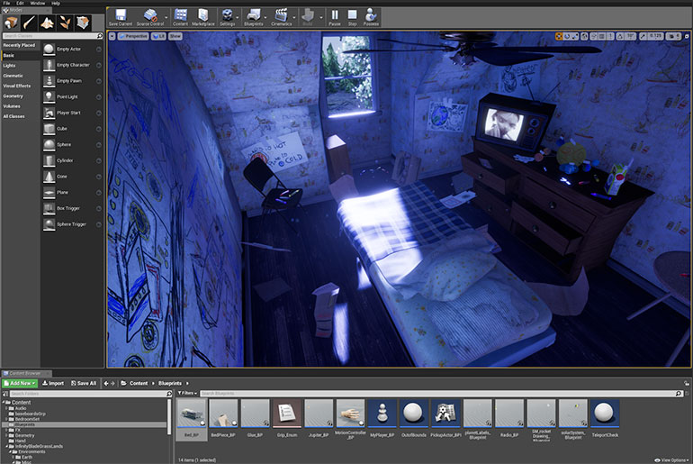 Turning Linear Content into Interactive Experiences at the SIGGRAPH 2017 VR Film Jam - Unreal Engine