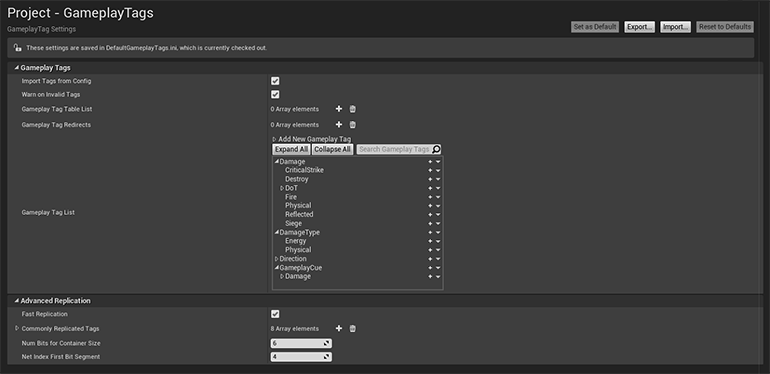 Using Gameplay Tags to Label and Organize Your Content in UE4 - Unreal Engine