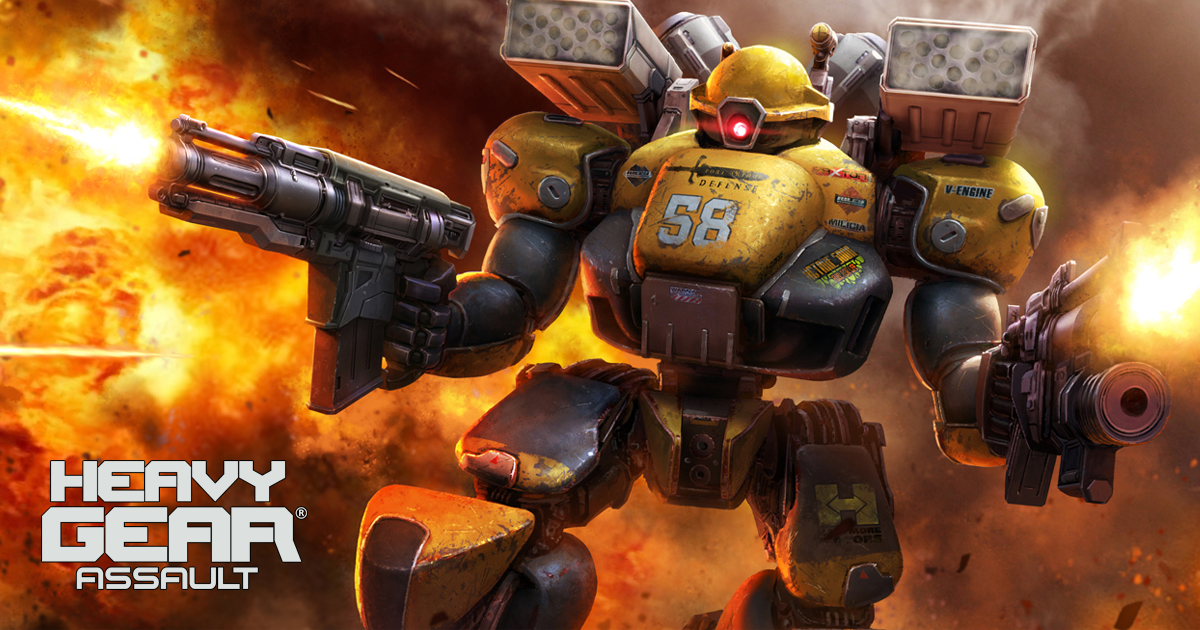 Behind the Reinforced Plates of Heavy Gear Assault - Unreal Engine