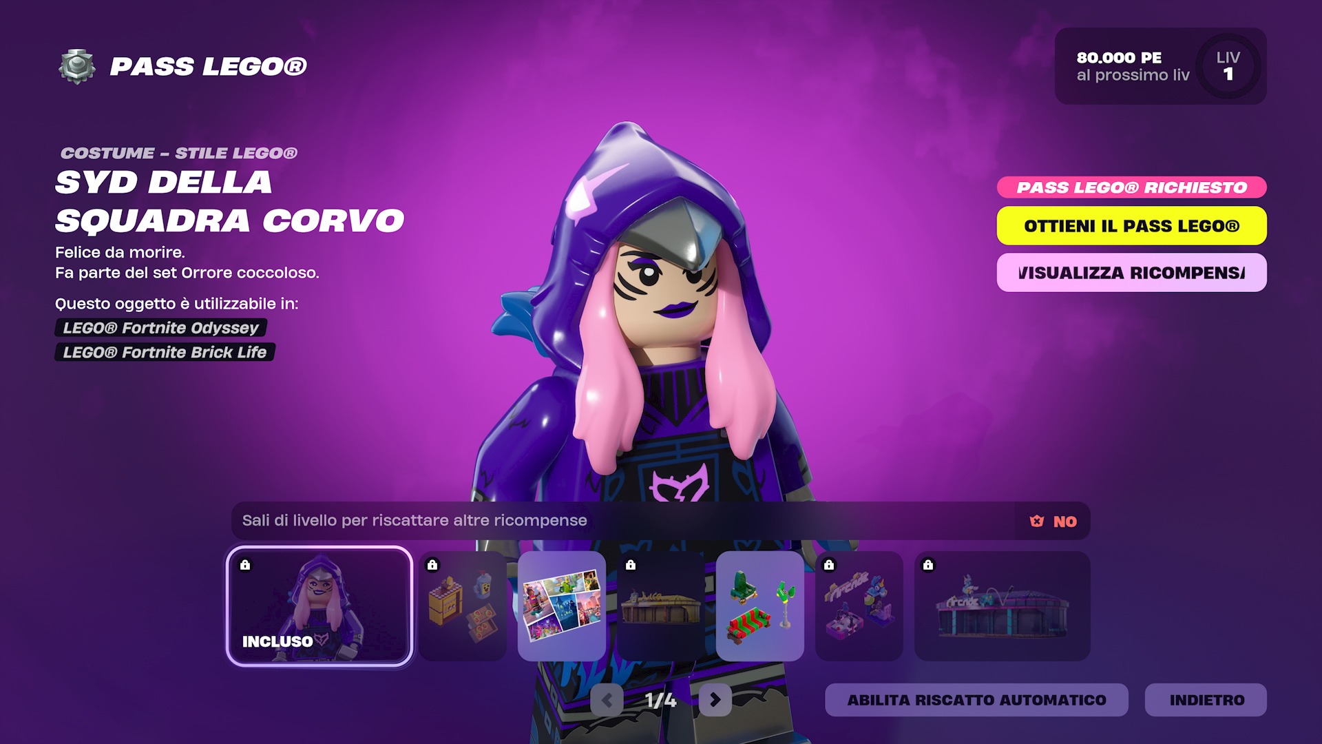 LEGO® Fortnite diventa LEGO Fortnite Odyssey con l'aggiornamento Caccia-Tempeste!