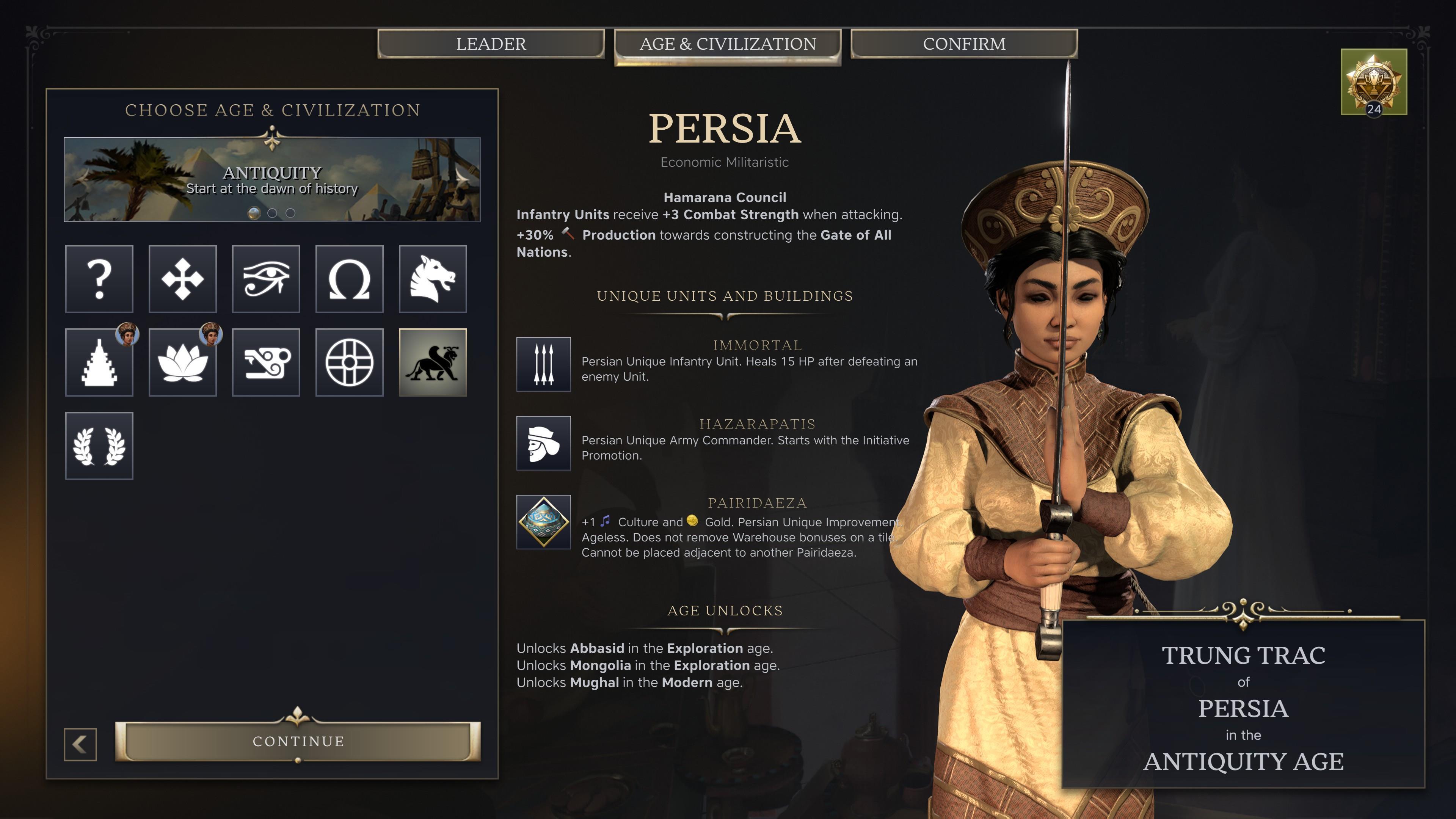 Sid Meier’s Civilization VII: The best civs for each Age – Epic Games Store