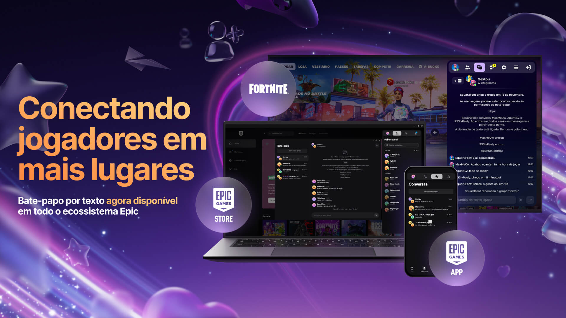 Aplicativo da Epic Games agora disponível no mundo todo em dispositivos ...
