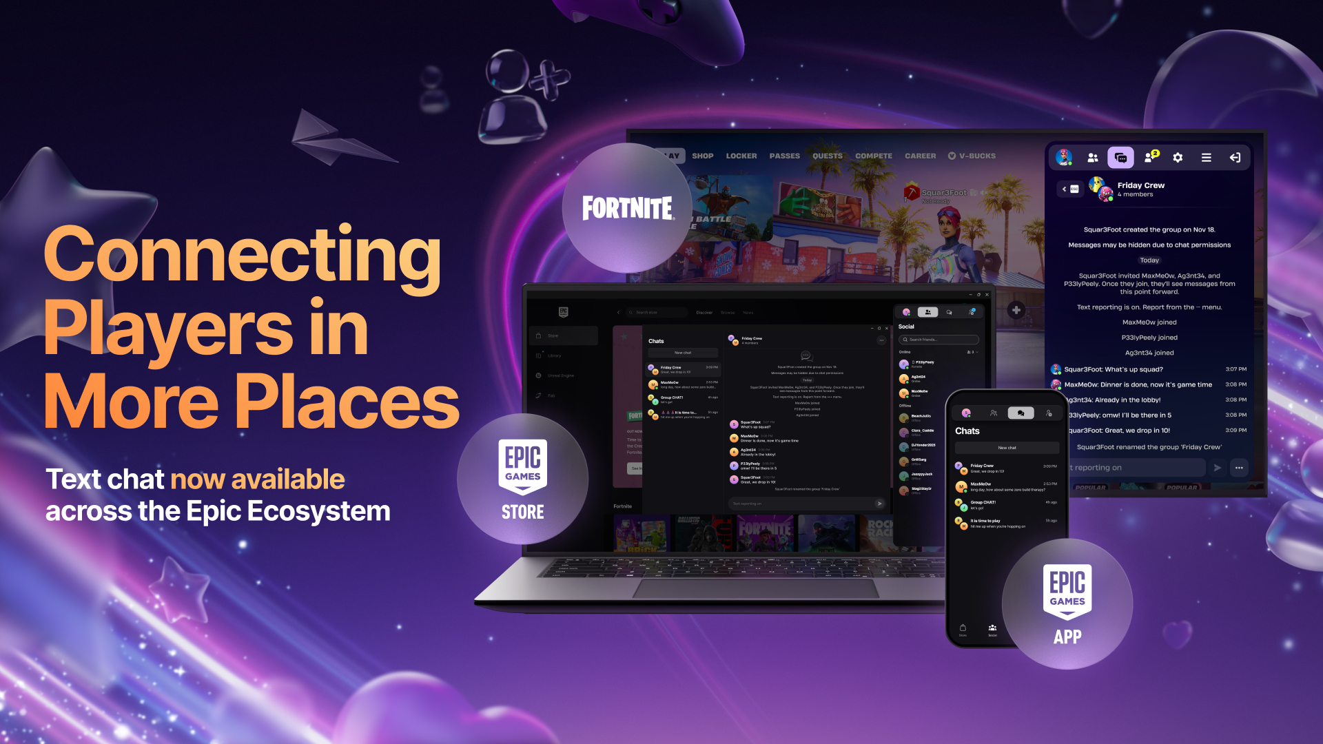 Connecting Players in More Places: Text Chat Now Available Across the ...