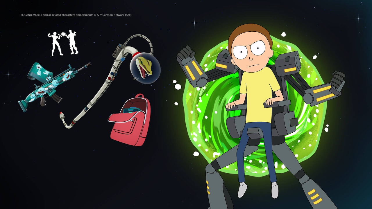 Look at Him: Mecha Morty Joins Rick in Fortnite + Get Schwifty and More