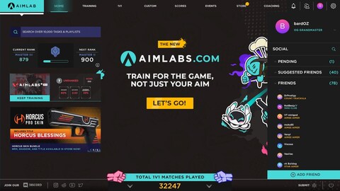 《Aimlabs》 即将推出 - Epic游戏商城
