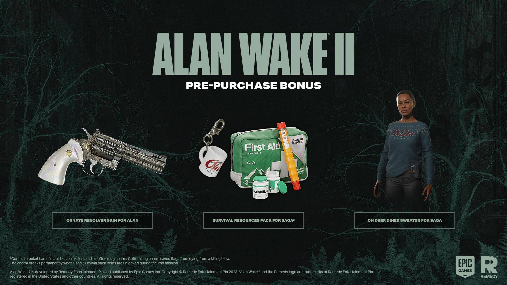 Pre-Purchase & Pre-Order Alan Wake 2 - Epic Games Store