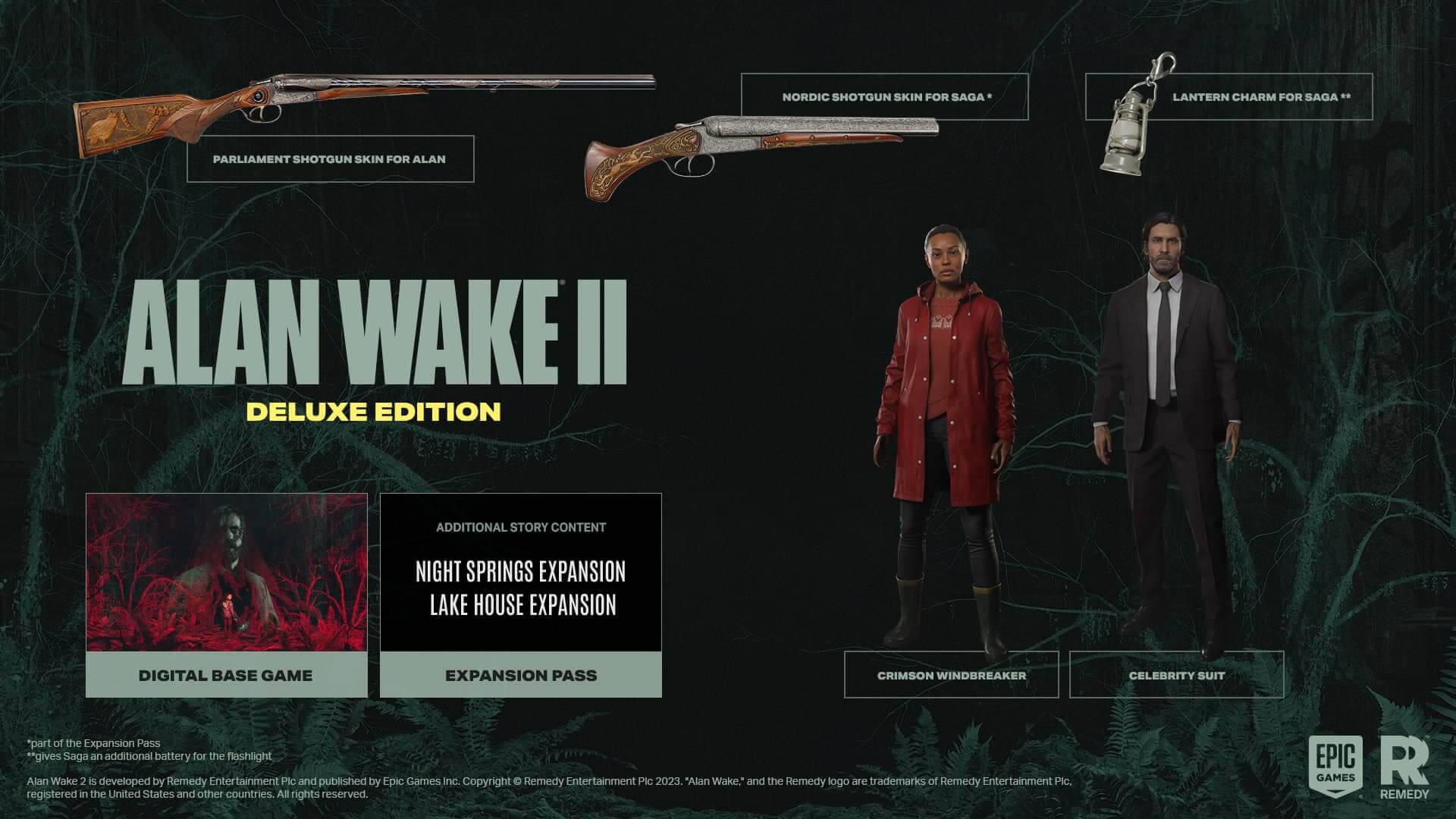 Pre-Purchase & Pre-Order Alan Wake 2 Deluxe Edition - Epic Games Store