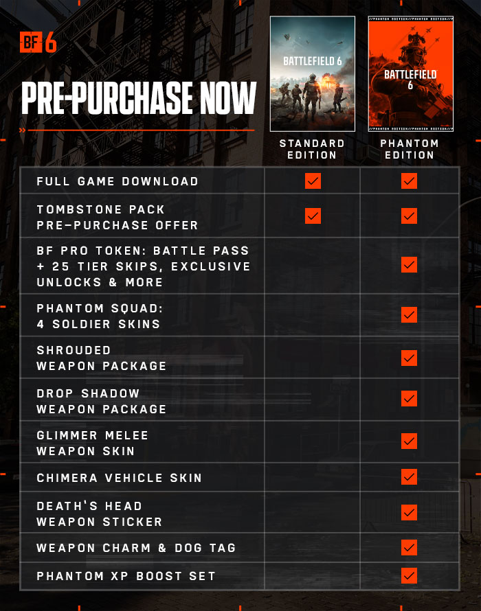 Battlefield™ 6 Standard kiadás – Elővásárlás és előrendelés – Epic Games Store