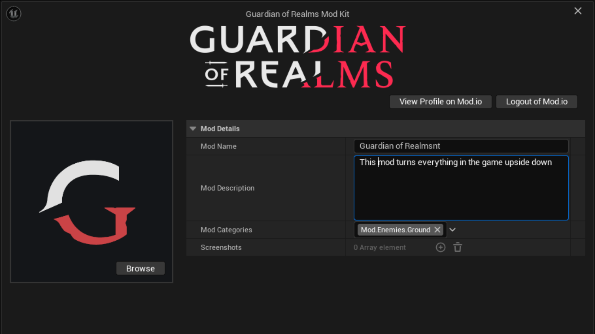 Guardian of Realms Mod Tool Kit | Download for Free - Epic Games Store