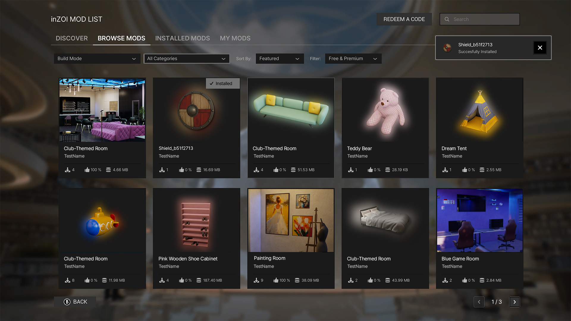 inZOI MODkit | Download for Free - Epic Games Store