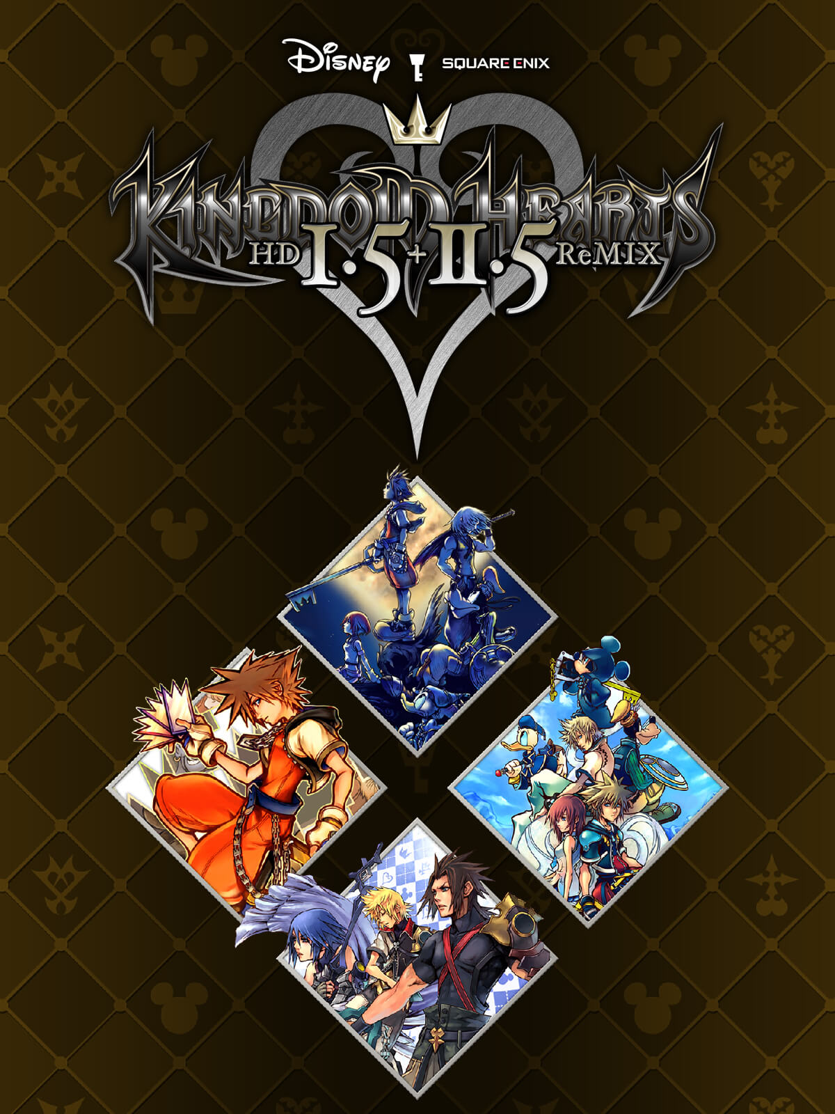 KINGDOM HEARTS HD 1 5 2 5 ReMIX Key Features