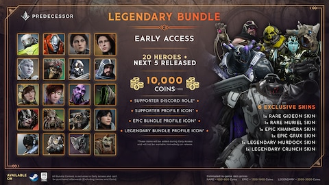 Predecessor: Legendary Bundle | Download and Buy Today - Epic Games Store