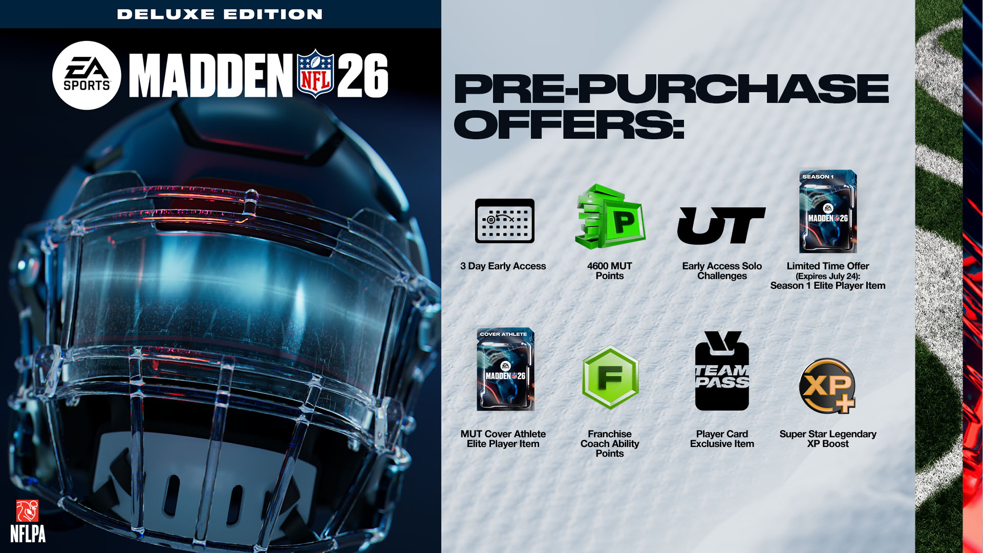 Comprar na pré-venda e comprar antecipadamente Madden NFL 26 Deluxe Edition - Epic Games Store