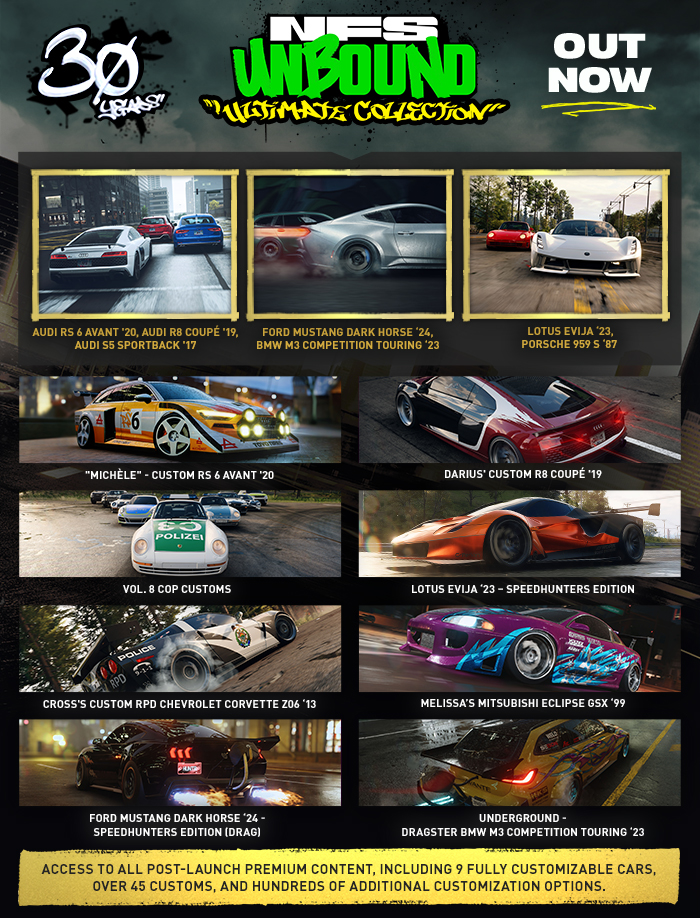 Need for Speed™ Unbound Ultimate Collection | Tải về và Mua ngay hôm ...