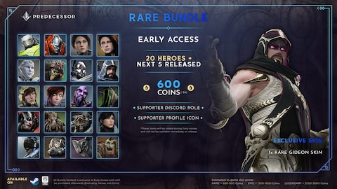 Predecessor: Rare Bundle | Download and Buy Today - Epic Games Store