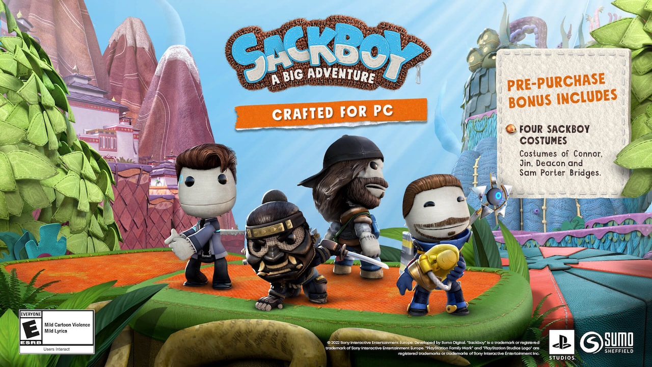 Pre-Purchase & Pre-Order Sackboy™: A Big Adventure - Epic Games Store