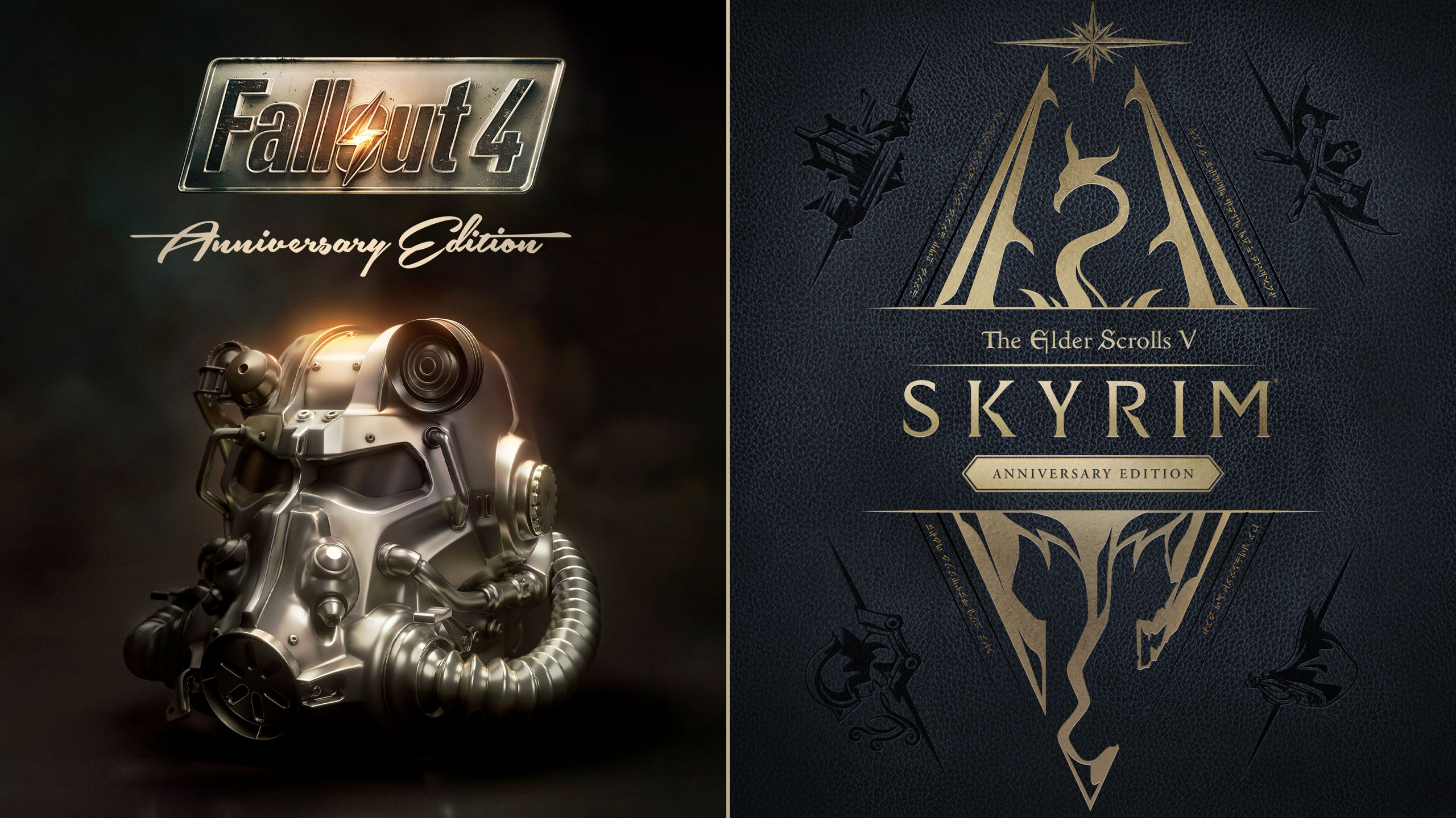 Skyrim + Fallout 4 Anniversary Editions Bundle
