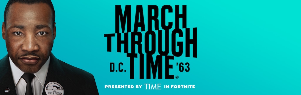 Celebrate MLK: TIME Studios Presents March Through Time in Fortnite