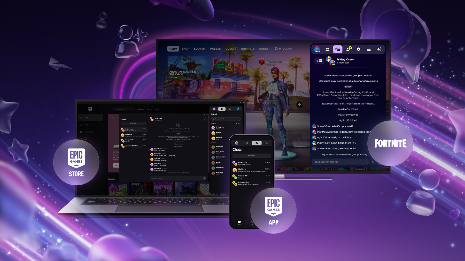Connecting Players in More Places: Text Chat Now Available Across the Epic Ecosystem - Epic ...