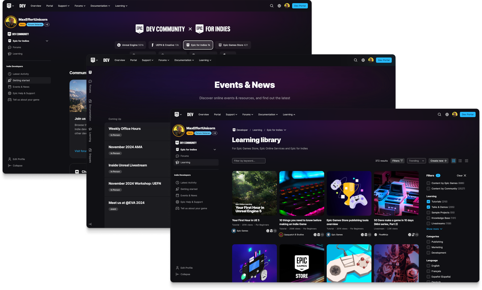 Epic For Indies Now On The Epic Developer Community Unreal Engine