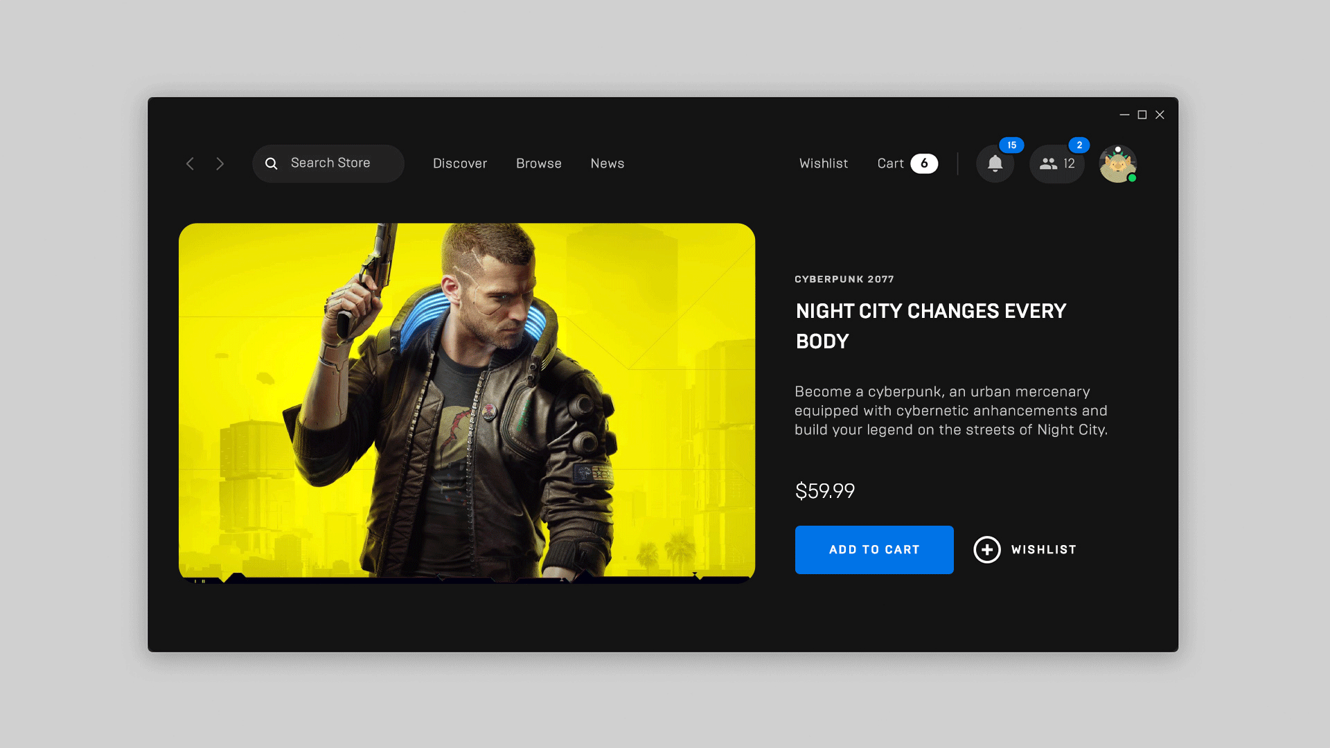 Introducing The Epic Games Store Shopping Cart Epic Games Store