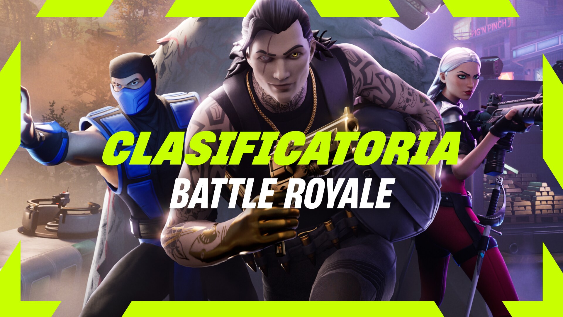 Ranked Battle Royale, de Epic - Fortnite