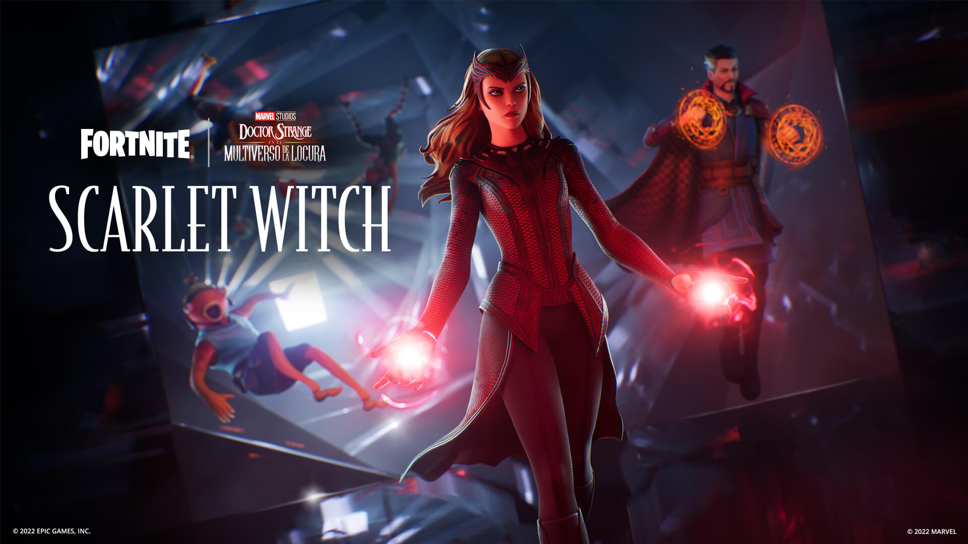 Demuestren su dominio de la magia del caos con Scarlet Witch en Fortnite
