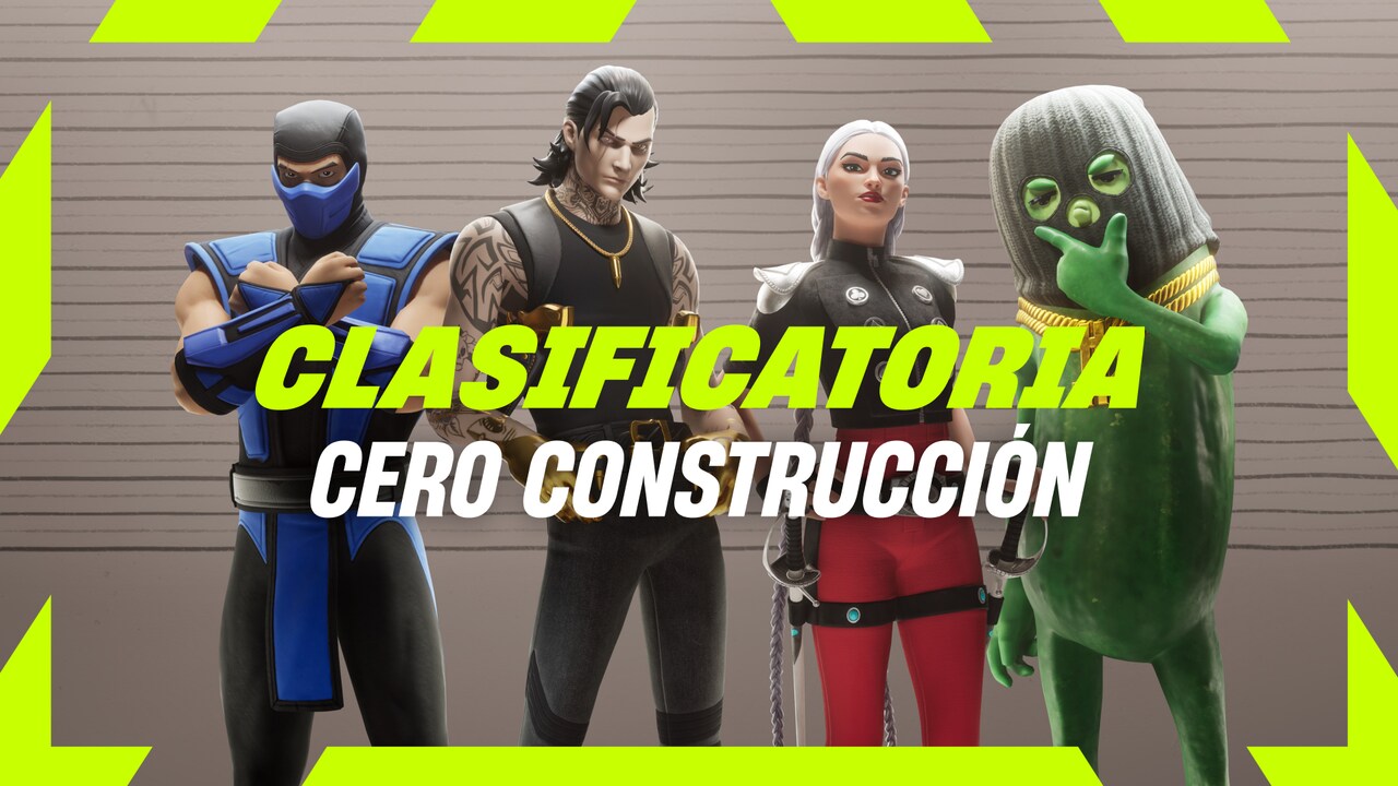 Ranked Zero Build de Epic en Fortnite