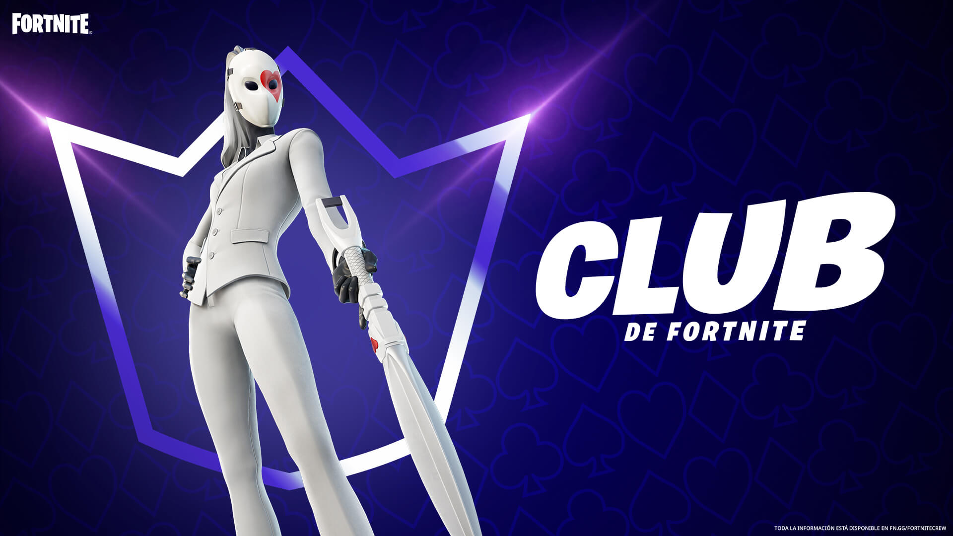 Desamorada juega sus cartas en el paquete de club de Fortnite de septiembre