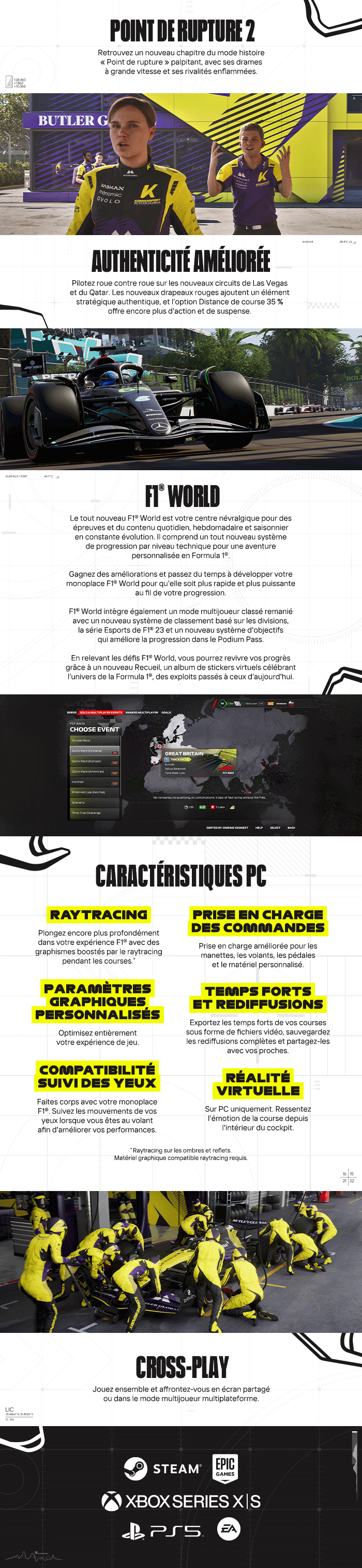 F1® 23 | Télécharger et acheter aujourd'hui - Epic Games Store