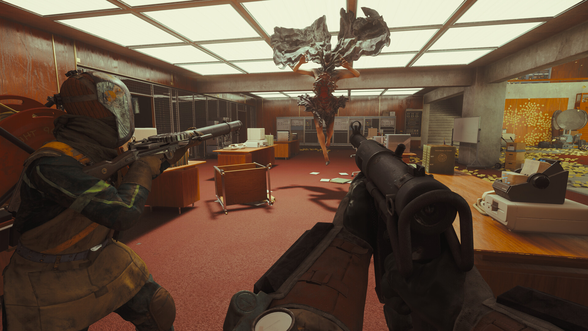 FBC: Firebreak se enfrenta a una volátil sustancia rosa en su última misión - Epic Games Store