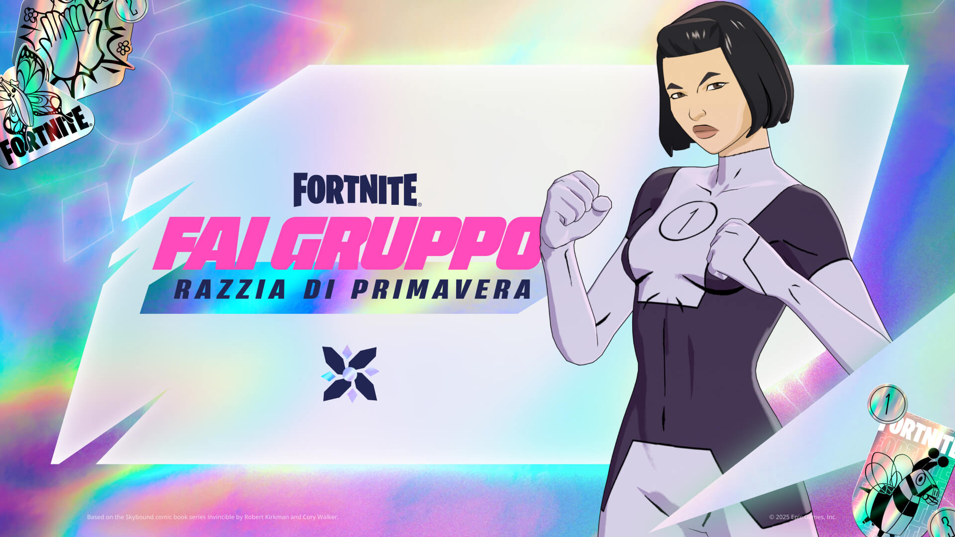 Fai gruppo su Fortnite: sblocca il costume Dupli-Kate!