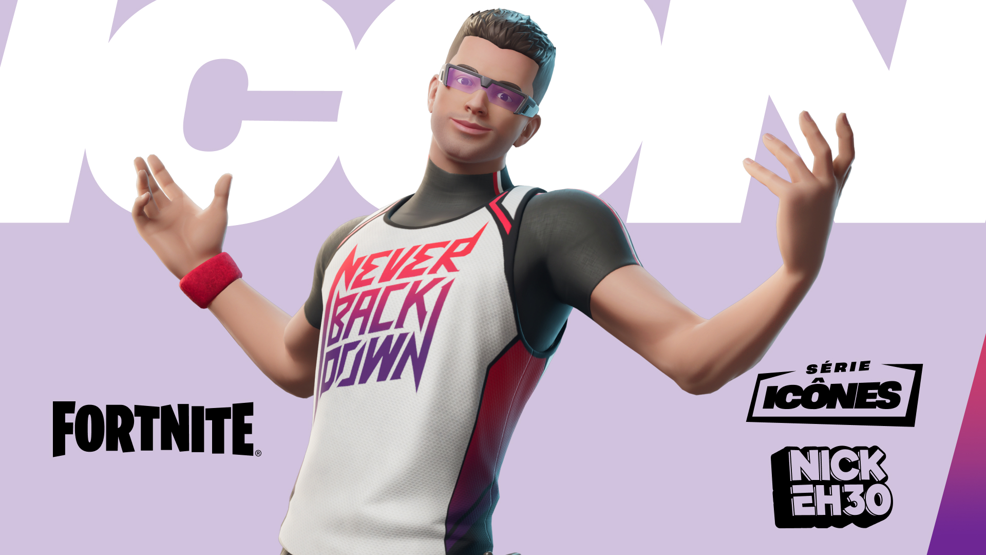Nick Eh 30 rejoint la série Icônes de Fortnite