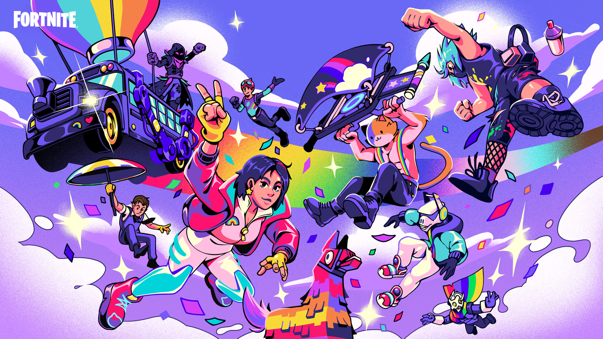Show Your Pride With Epic Games In Rainbow Royale 2022 Epic Games Store