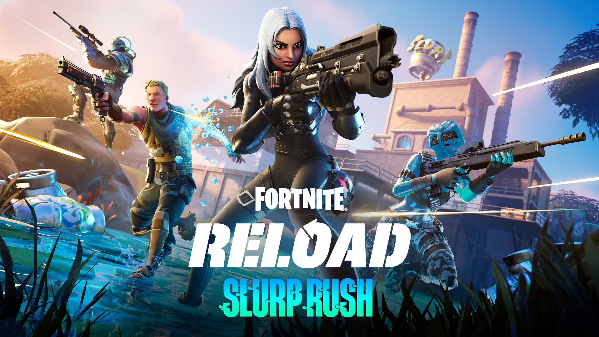 Feel the Rush in Fortnite Reload's Slurp Rush Map