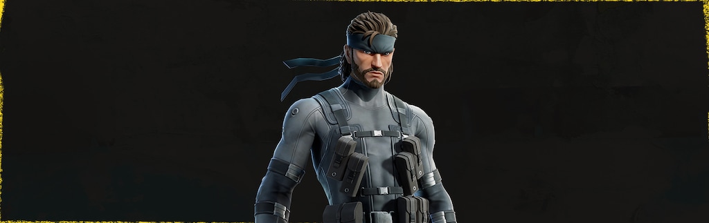 Solid Snake in Fortnite Battle Royale
