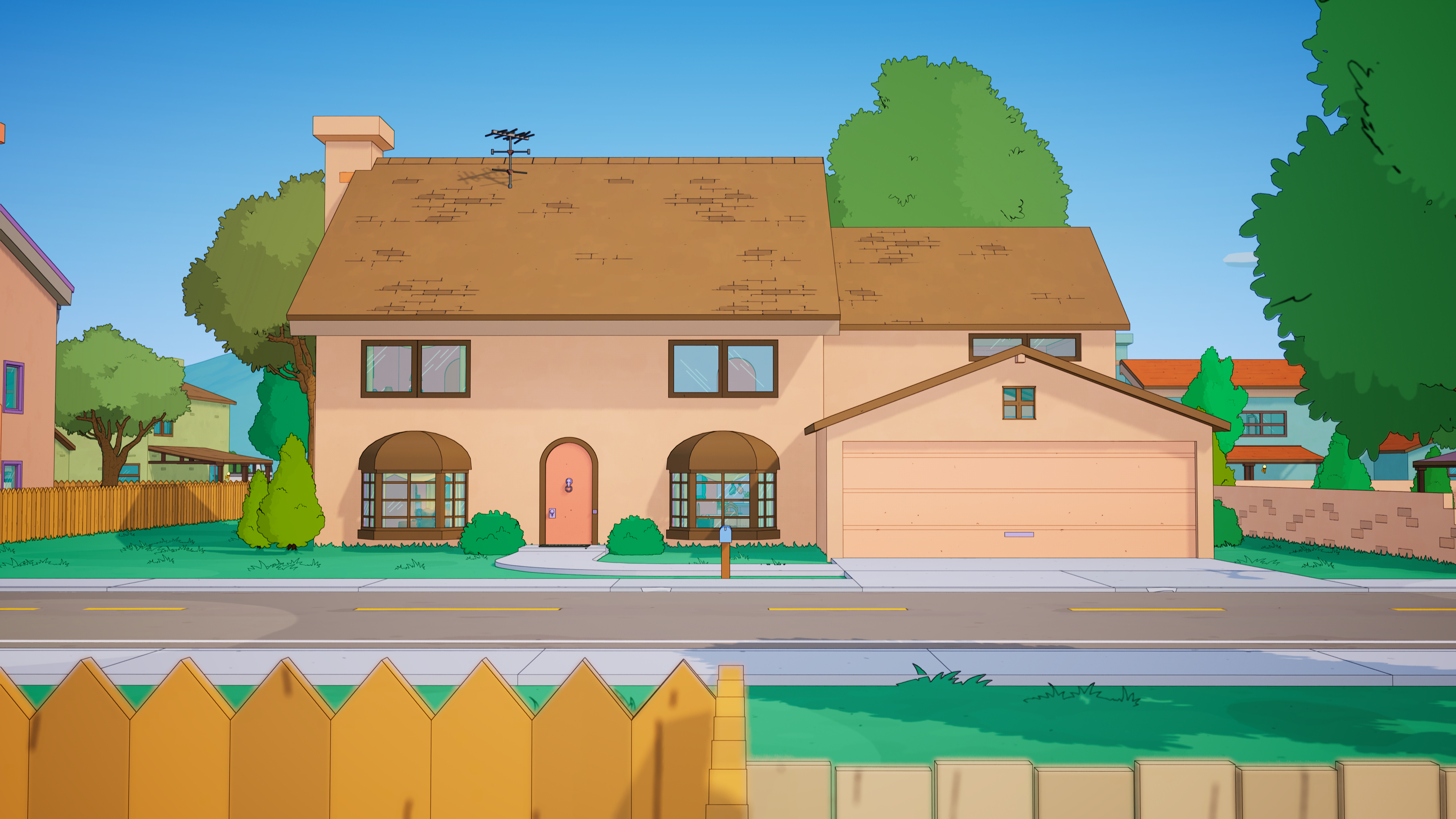 Explore iconic landmarks and secrets inspired by The Simpsons in our ...