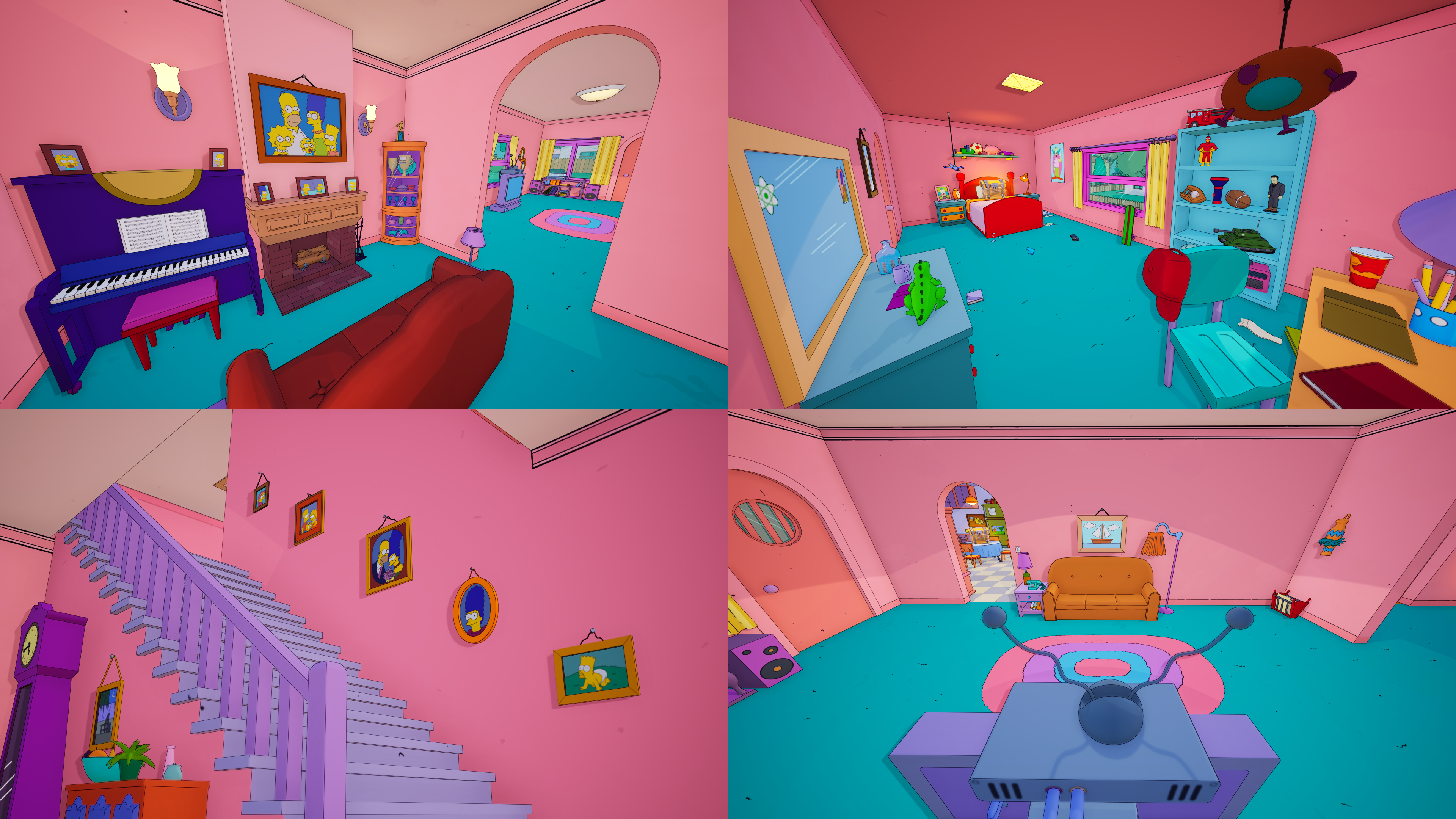 Explore iconic landmarks and secrets inspired by The Simpsons in our ...