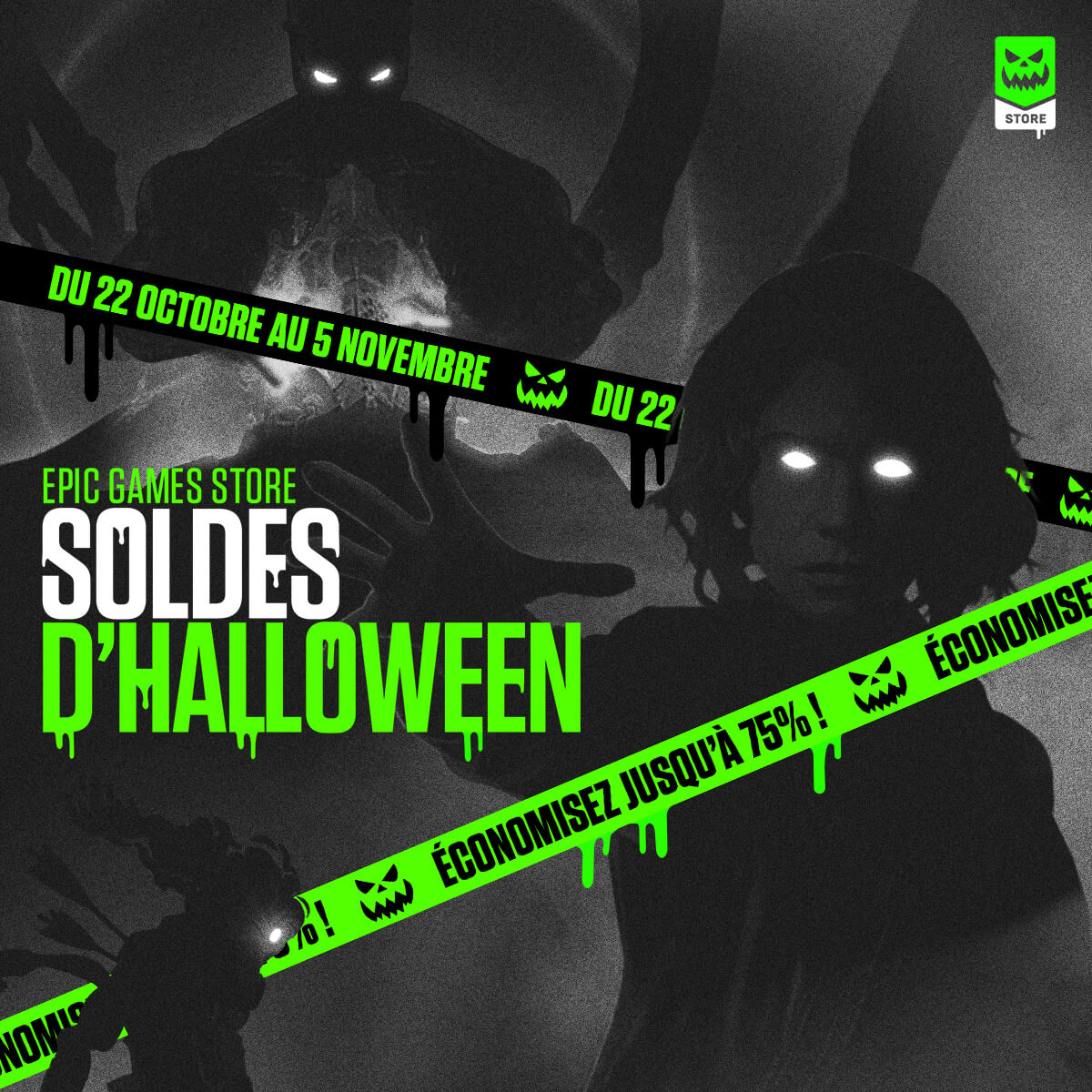 Les soldes d'Halloween 2020 de l'Epic Games Store ont commencé