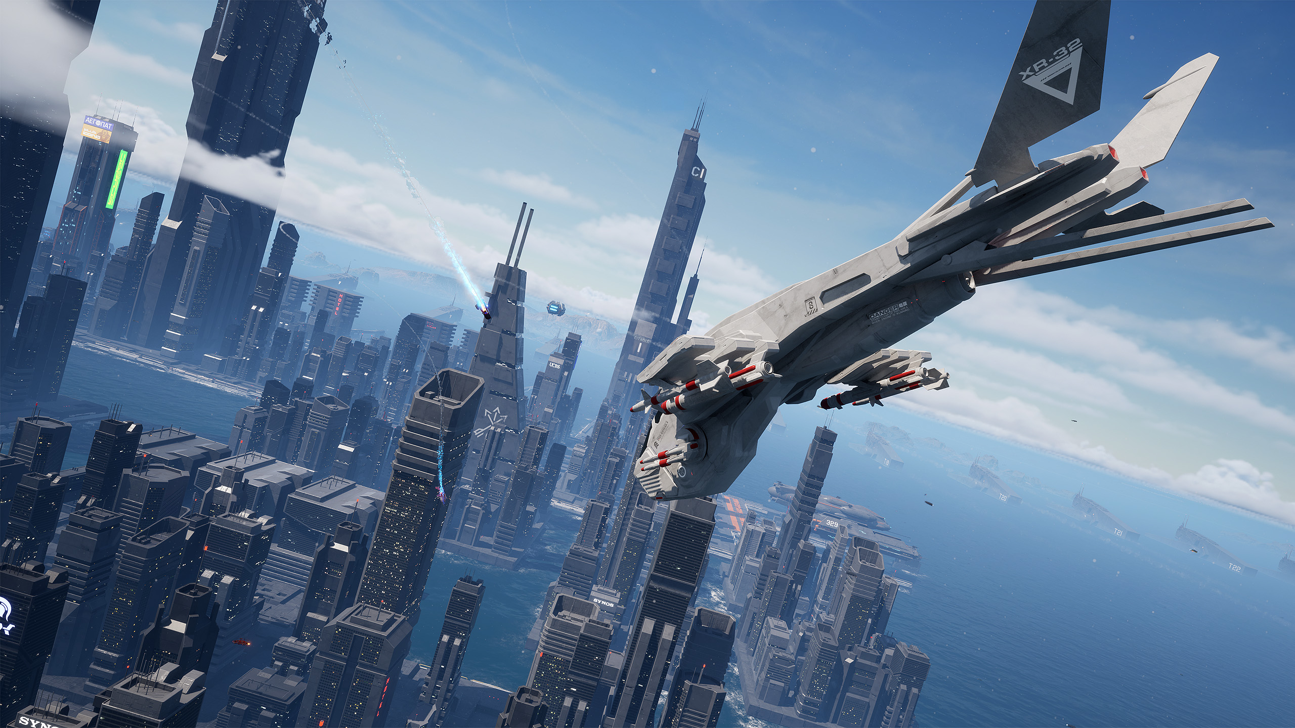 G-Rebels gets the cyberpunk flight combat sim to finally take off — Epic Games Store