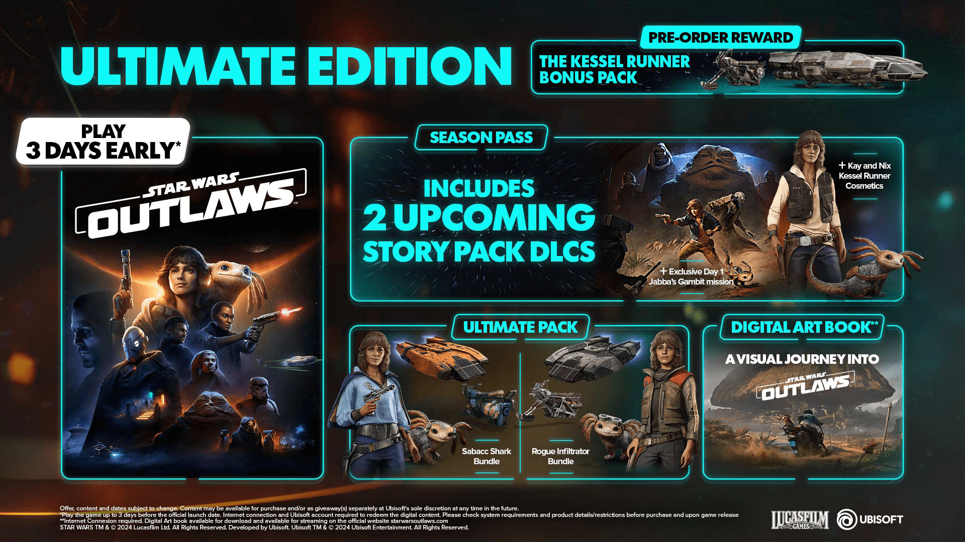 Pre-Purchase & Pre-Order Star Wars Outlaws Ultimate Edition - Epic ...