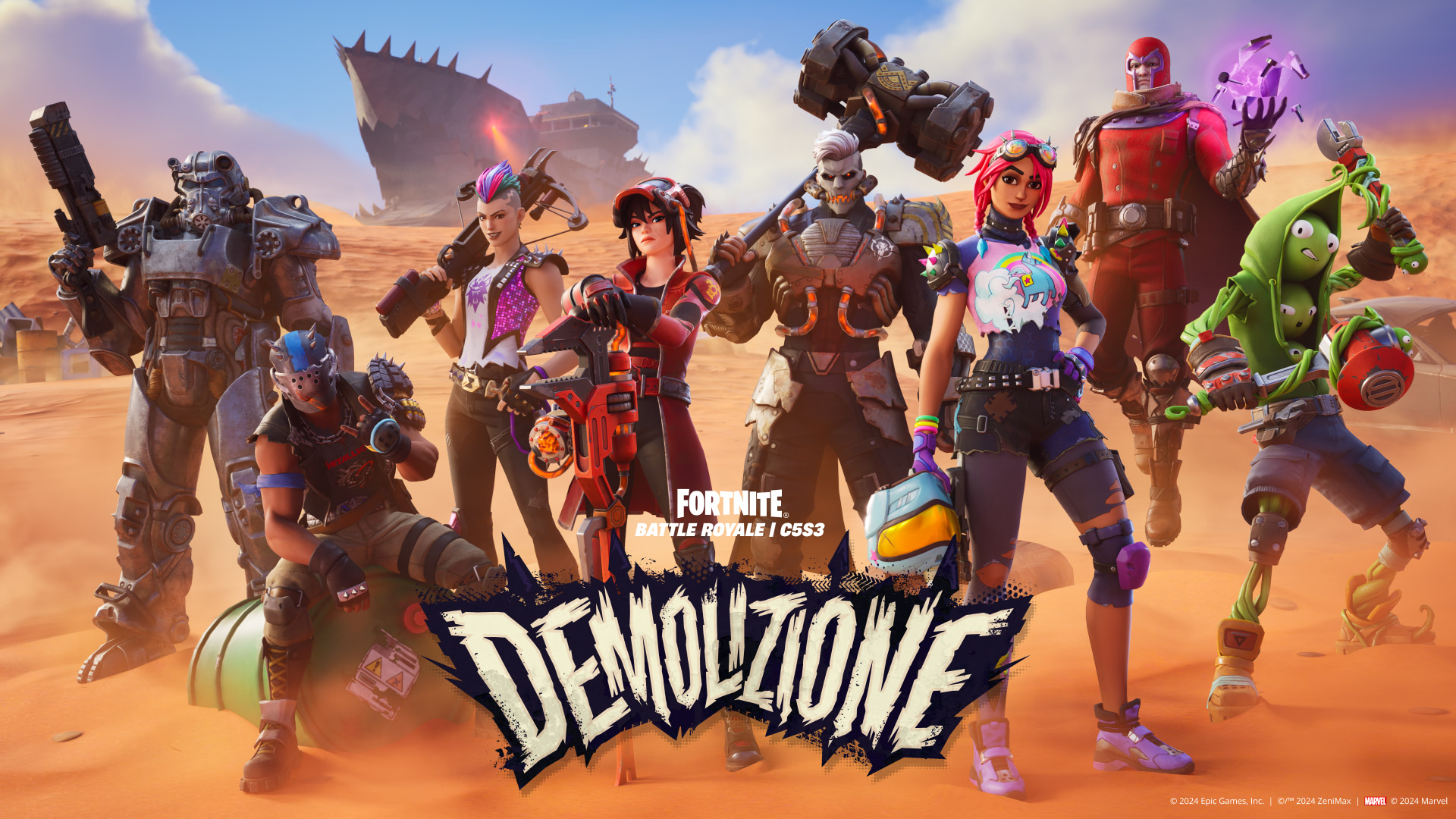 Fortnite | Pass battaglia Demolizione per 950 V-buck! Fortnite | Pass battaglia Demolizione per 950 V-buck!