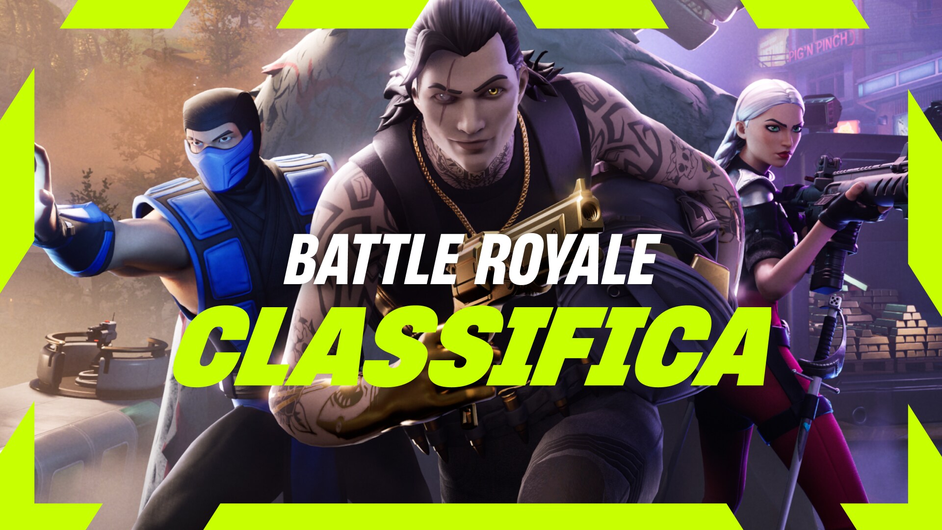 Ranked Battle Royale di Epic - Fortnite