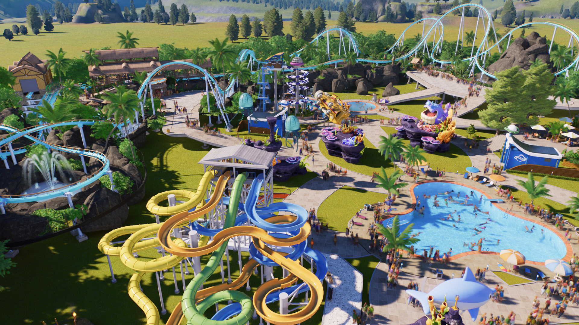 Planet Coaster 2 guide to the best coasters and rides on the Frontier Workshop - Epic Games Store