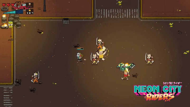 Become a super-powered vigilante of a decaying cyberpunk city ...