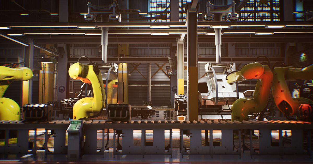 無料の工場環境コレクションをリリースしました - Unreal Engine