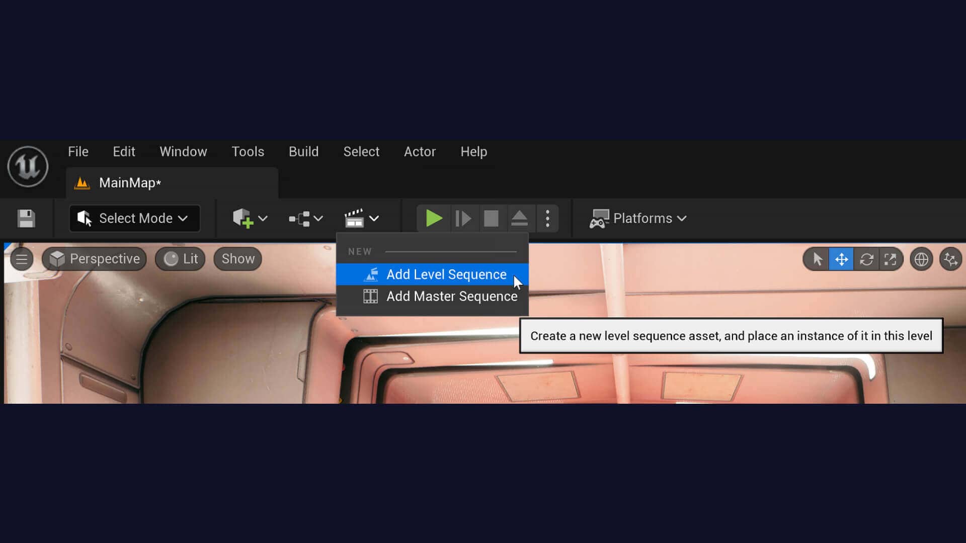 Réaliser Une Animation Par Images Clés Avec Lunreal Engine Unreal Engine
