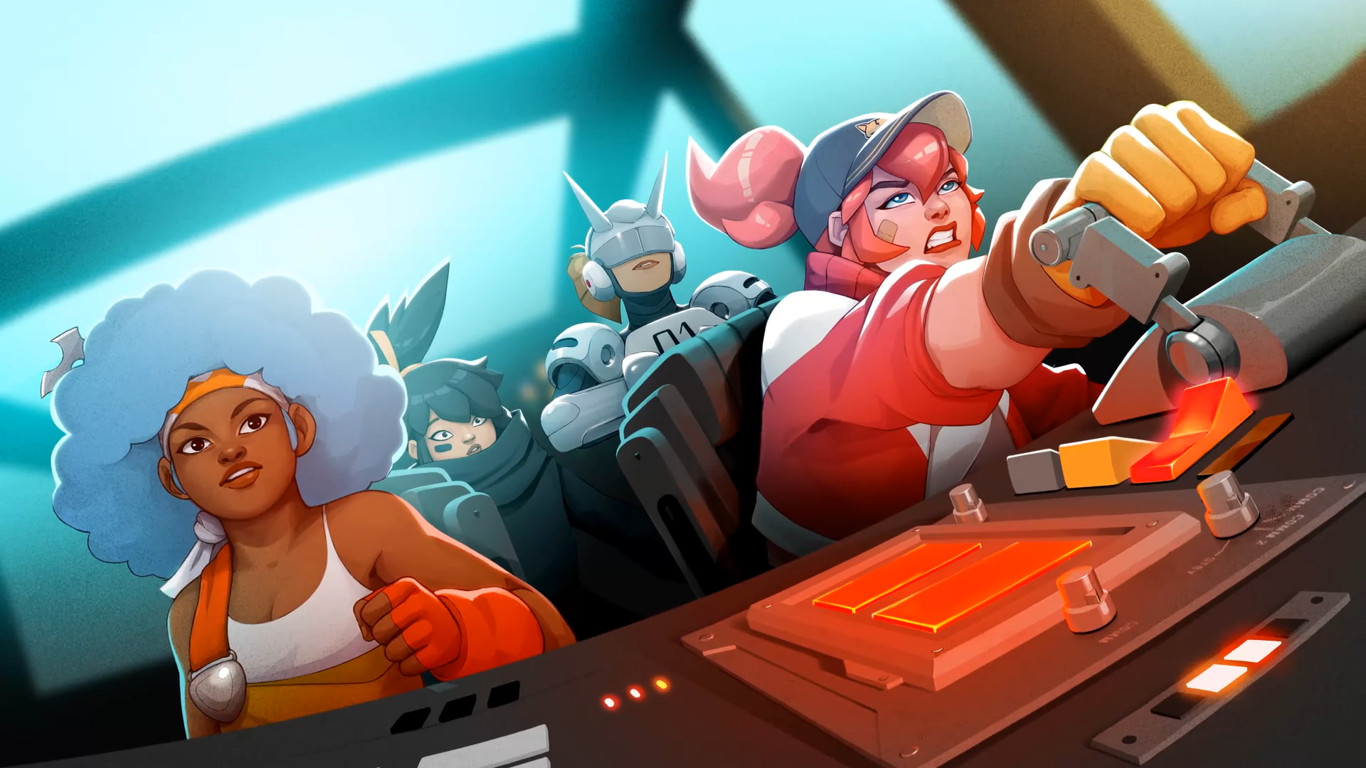 Incarnez une pom-pom girl ninja dans Ra Ra BOOM, un jeu d'action en coop où l'on affronte une IA ...